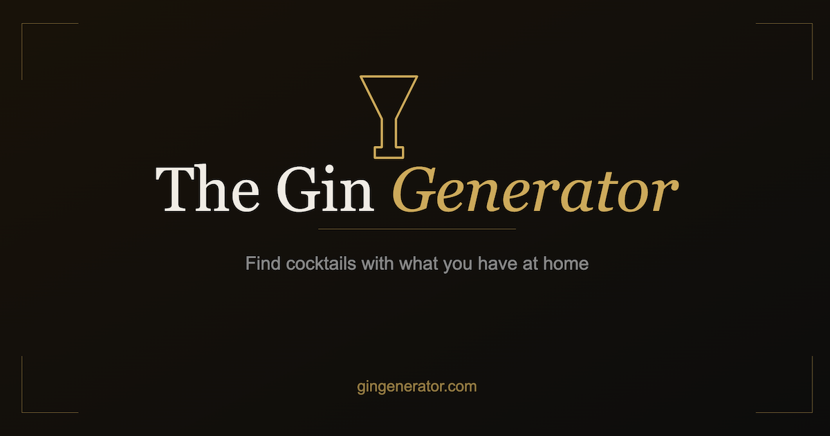 Cocktail Trends 2026 – The Gin Generator